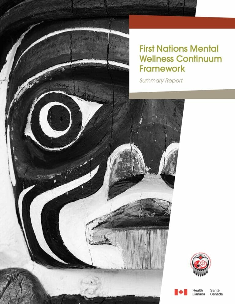 About the First Nations Mental Wellness Continuum Framework