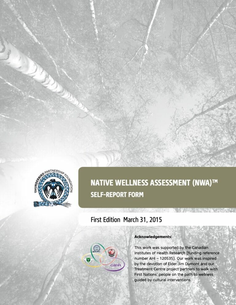 Native Wellness Assessment - Thunderbird
